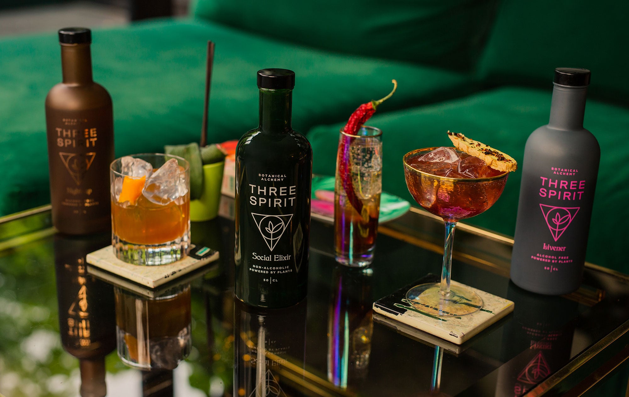 Three Spirit: category-defying no-alcohol drinks | Master of Malt blog