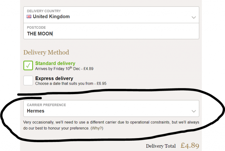 Carrier choice is now a thing! | Master of Malt blog