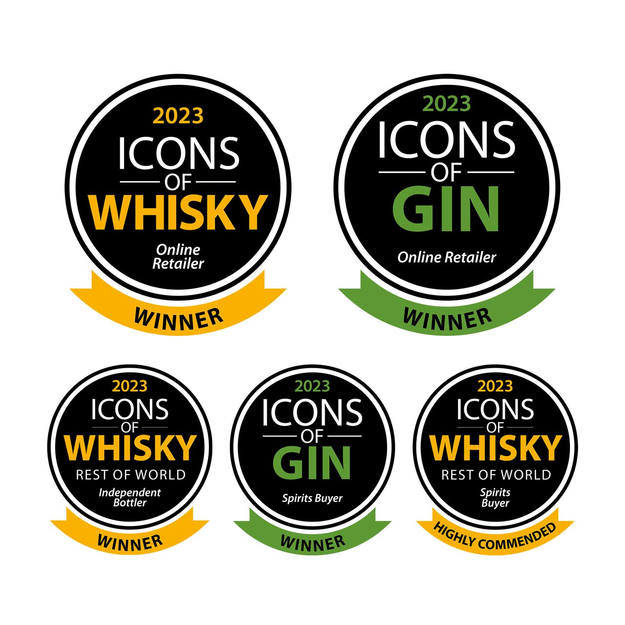 Master of Malt wins at Icons of Whisky & Icons of Gin | Master of Malt blog