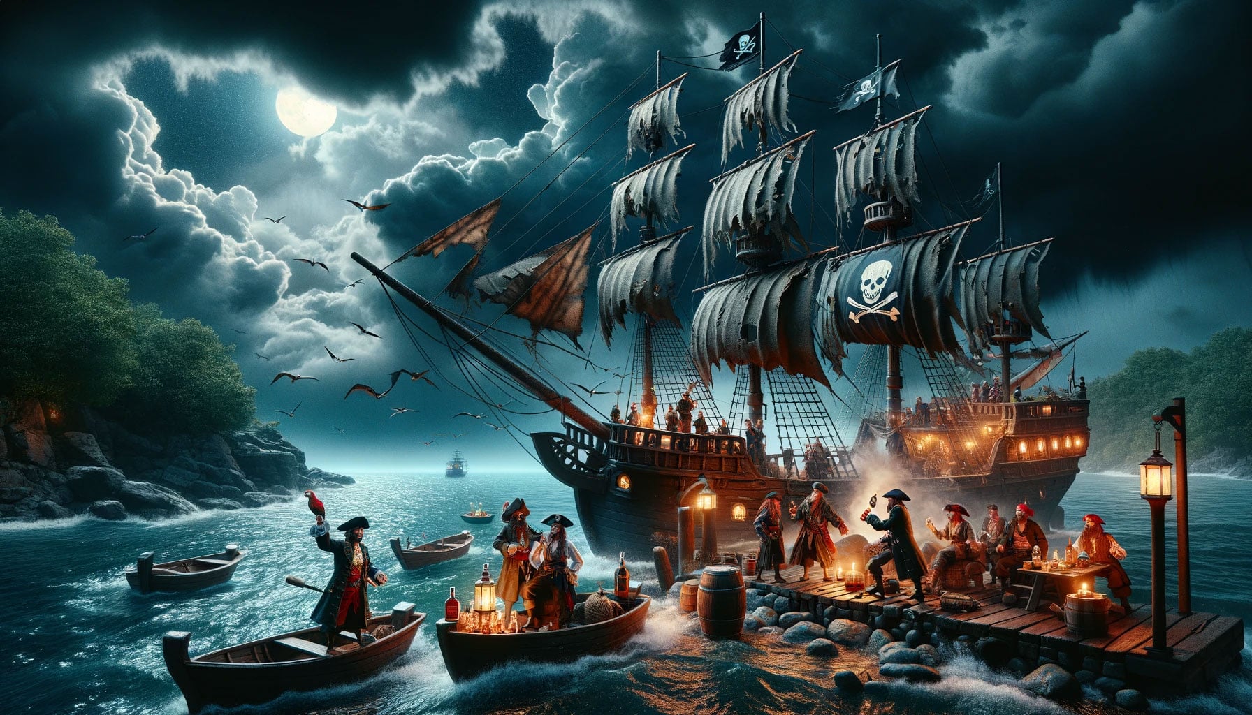 Why Did Rum Become Associated with Sailors and Pirates? | Master of ...