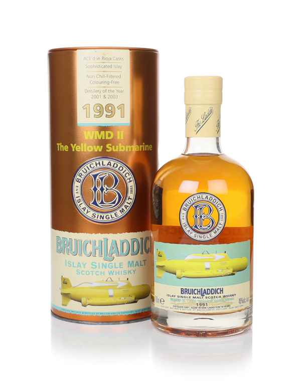 Bruichladdich 14 Year Old 1991 Wmd 11 The Yellow Submarine Whisky