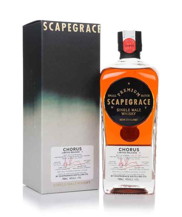 Scapegrace Chorus Single Malt Whisky - Limited Release II | Master of Malt Scapegrace Chorus Single Malt Whisky - Limited Release II | Master of Malt